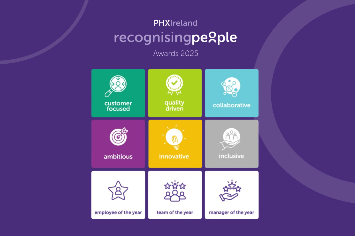 Celebrating ourpeople – Recognising People Awards 2025 Finalists – PHX Ireland
